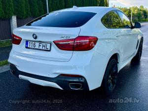 White BMW X6 2018 in Tallinn, with an engine capacity of 3.00 L and mileage of 120 thousand km for 32999 €, photo 7 on AUTOMOTO.COM.LV