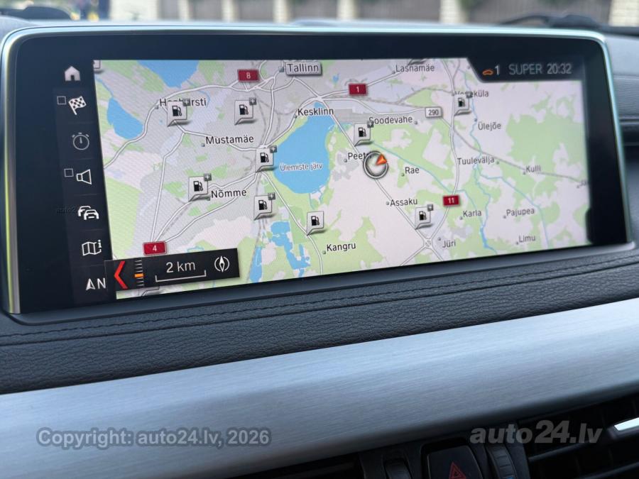 White BMW X6 2018 in Tallinn, with an engine capacity of 3.00 L and mileage of 120 thousand km for 32999 €, photo 17 on AUTOMOTO.COM.LV