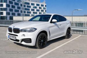 White BMW X6 2015 in Tallinn, with an engine capacity of 3.00 L and mileage of 102 thousand km for 27990 €, photo  on AUTOMOTO.COM.LV
