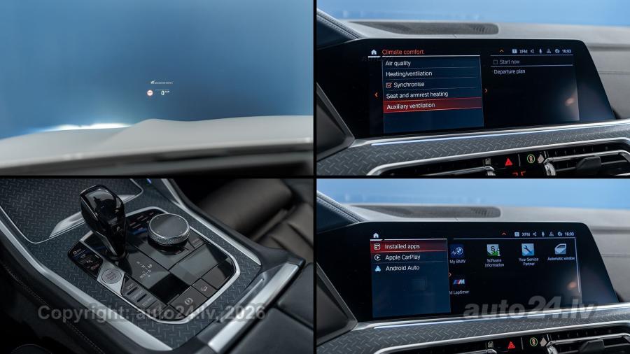 Balts BMW X6 2020 Tallina, ar dzinēja tilpumu 2.99 L un nobraukumu 144 tūkst. km par 54900 €, foto 13 vietnē AUTOMOTO.COM.LV