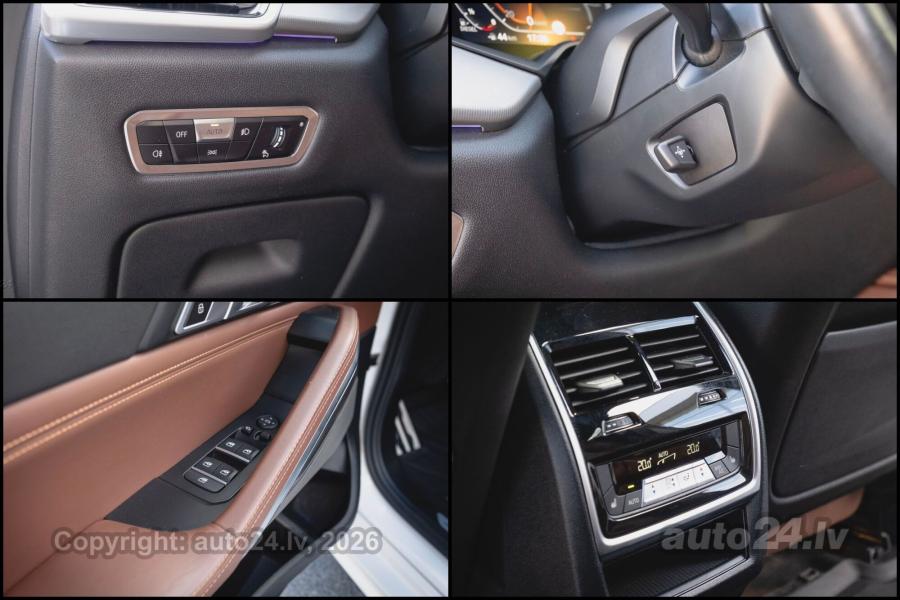 White BMW X6 2022 in Tartu, with an engine capacity of 3.00 L and mileage of 66 thousand km for 69900 €, photo 26 on AUTOMOTO.COM.LV