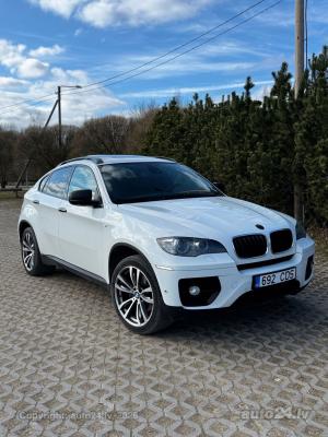 White BMW X6 2012 in Tallinn, with an engine capacity of 3.00 L and mileage of 305 thousand km for 11990 €, photo 8 on AUTOMOTO.COM.LV