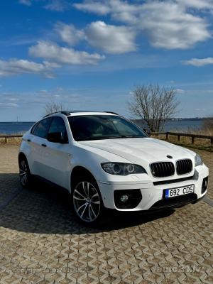 White BMW X6 2012 in Tallinn, with an engine capacity of 3.00 L and mileage of 305 thousand km for 11990 €, photo 14 on AUTOMOTO.COM.LV