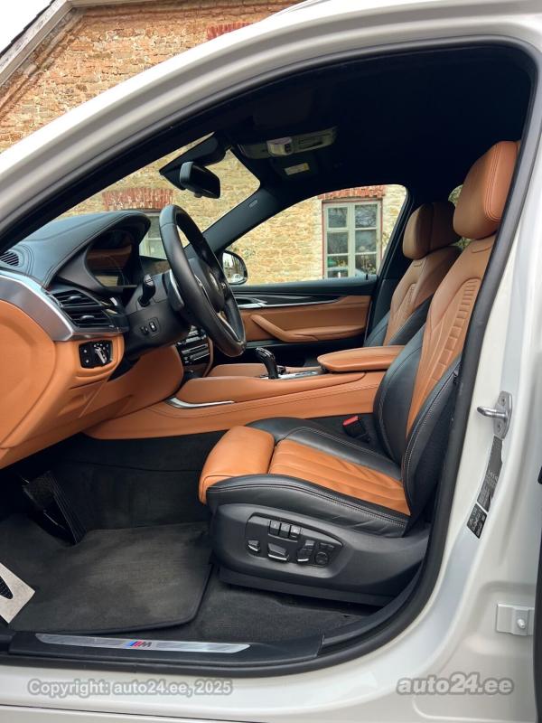 Balts BMW X6 2015 Tallina, ar dzinēja tilpumu 3.00 L un nobraukumu 105 tūkst. km par 26900 €, foto 11 vietnē AUTOMOTO.COM.LV