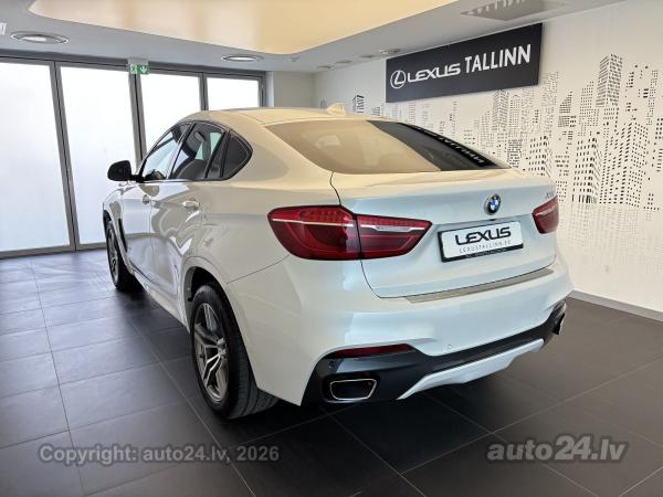 White BMW X6 2017 in Tallinn, with an engine capacity of 3.00 L and mileage of 132 thousand km for 32320 €, photo 2 on AUTOMOTO.COM.LV
