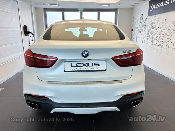 White BMW X6 2017 in Tallinn, with an engine capacity of 3.00 L and mileage of 132 thousand km for 32320 €, photo 3 on AUTOMOTO.COM.LV