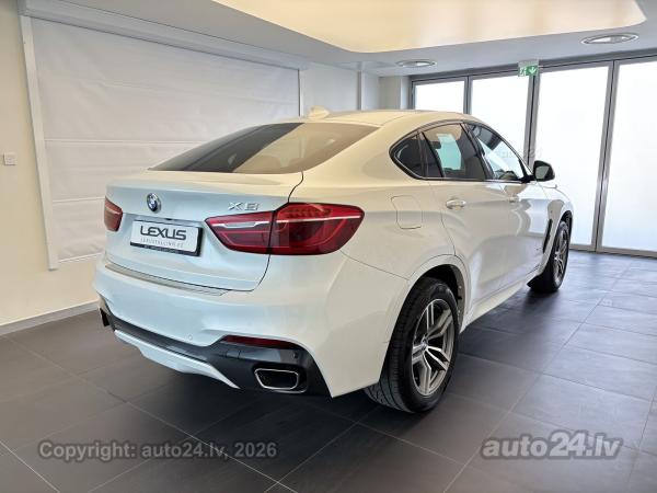White BMW X6 2017 in Tallinn, with an engine capacity of 3.00 L and mileage of 132 thousand km for 32320 €, photo 6 on AUTOMOTO.COM.LV