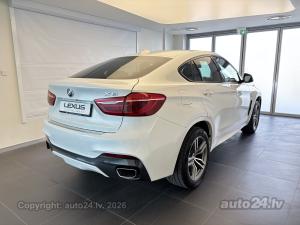 White BMW X6 2017 in Tallinn, with an engine capacity of 3.00 L and mileage of 132 thousand km for 32320 €, photo 7 on AUTOMOTO.COM.LV