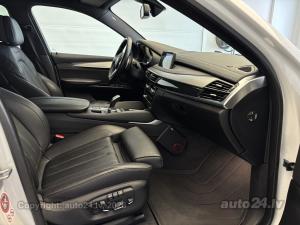 White BMW X6 2017 in Tallinn, with an engine capacity of 3.00 L and mileage of 132 thousand km for 32320 €, photo 9 on AUTOMOTO.COM.LV