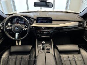 White BMW X6 2017 in Tallinn, with an engine capacity of 3.00 L and mileage of 132 thousand km for 32320 €, photo 14 on AUTOMOTO.COM.LV