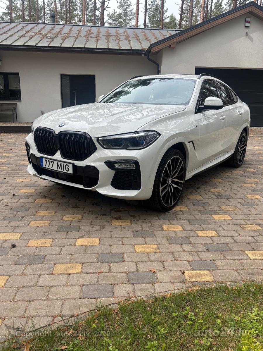 Balts BMW X6 2021 Tallina, ar dzinēja tilpumu 3.00 L un nobraukumu 84 tūkst. km par 62500 €, foto 3 vietnē AUTOMOTO.COM.LV