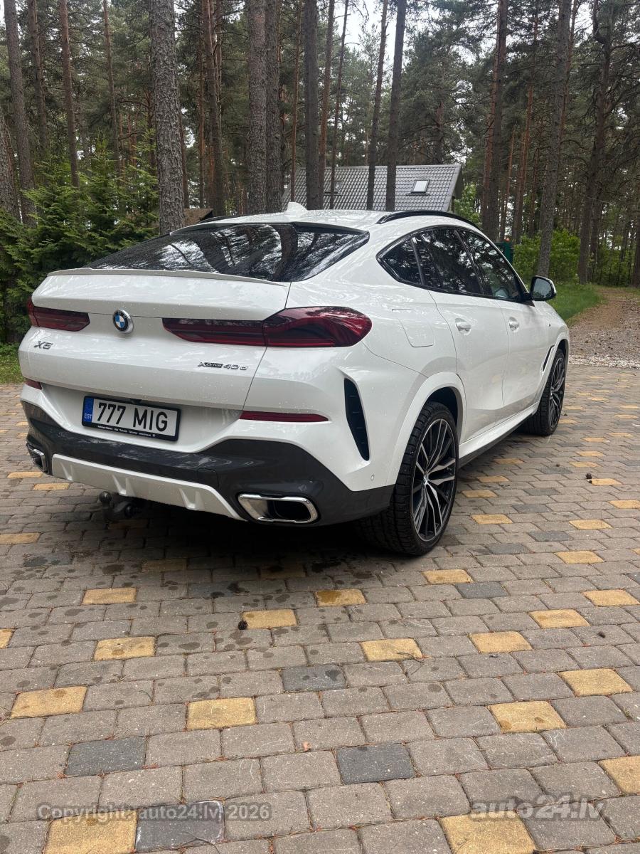 Balts BMW X6 2021 Tallina, ar dzinēja tilpumu 3.00 L un nobraukumu 84 tūkst. km par 62500 €, foto 5 vietnē AUTOMOTO.COM.LV