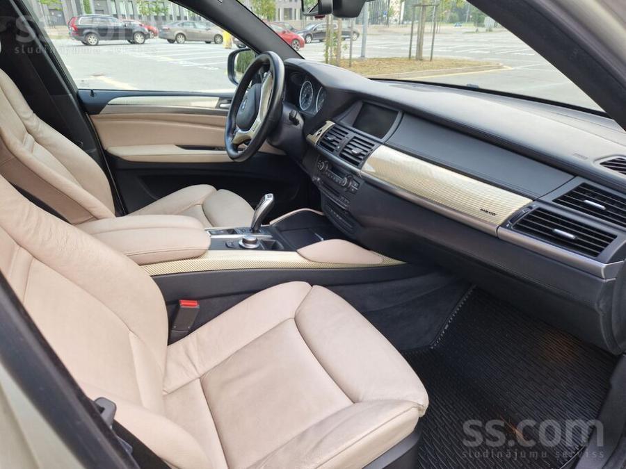 Dzeltens BMW X6 2008 Rīga, ar dzinēja tilpumu 3.00 L un nobraukumu 159 tūkst. km par 11700 €, foto 6 vietnē AUTOMOTO.COM.LV