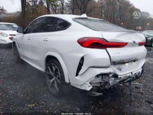 Yellow BMW X6 2021 in Klaipeda, with an engine capacity of 3.00 L and mileage of 74 thousand km for 32200 €, photo 6 on AUTOMOTO.COM.LV