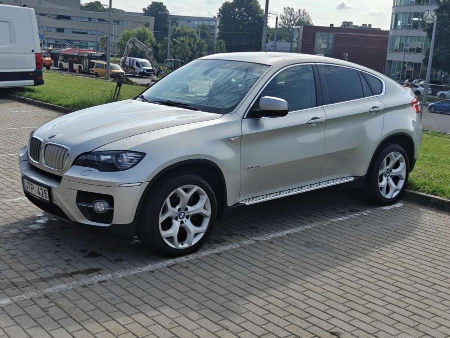 Dzeltens BMW X6 2008 Viļņa, ar dzinēja tilpumu 4.40 L un nobraukumu 198 tūkst. km par 9450 €, foto 1 vietnē AUTOMOTO.COM.LV