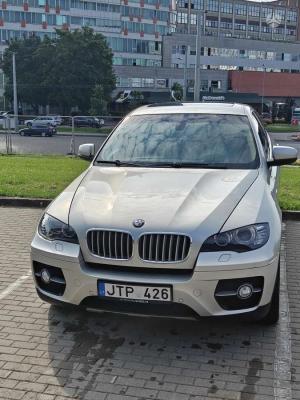 Dzeltens BMW X6 2008 Viļņa, ar dzinēja tilpumu 4.40 L un nobraukumu 198 tūkst. km par 9450 €, foto 6 vietnē AUTOMOTO.COM.LV