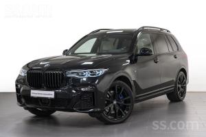 Melns BMW X7 2019 Rīga, ar dzinēja tilpumu 3.00 L un nobraukumu 121 tūkst. km par 55900 €, foto  vietnē AUTOMOTO.COM.LV