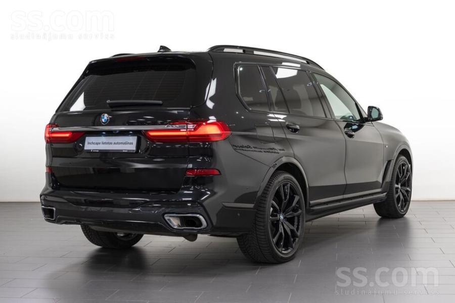 Melns BMW X7 2019 Rīga, ar dzinēja tilpumu 3.00 L un nobraukumu 121 tūkst. km par 55900 €, foto 2 vietnē AUTOMOTO.COM.LV