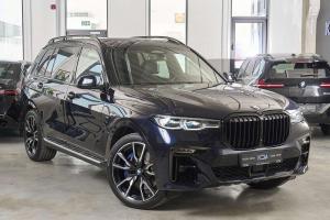 Melns BMW X7 2019 Kauņa, ar dzinēja tilpumu 2.99 L un nobraukumu 191 tūkst. km par 48950 €, foto  vietnē AUTOMOTO.COM.LV