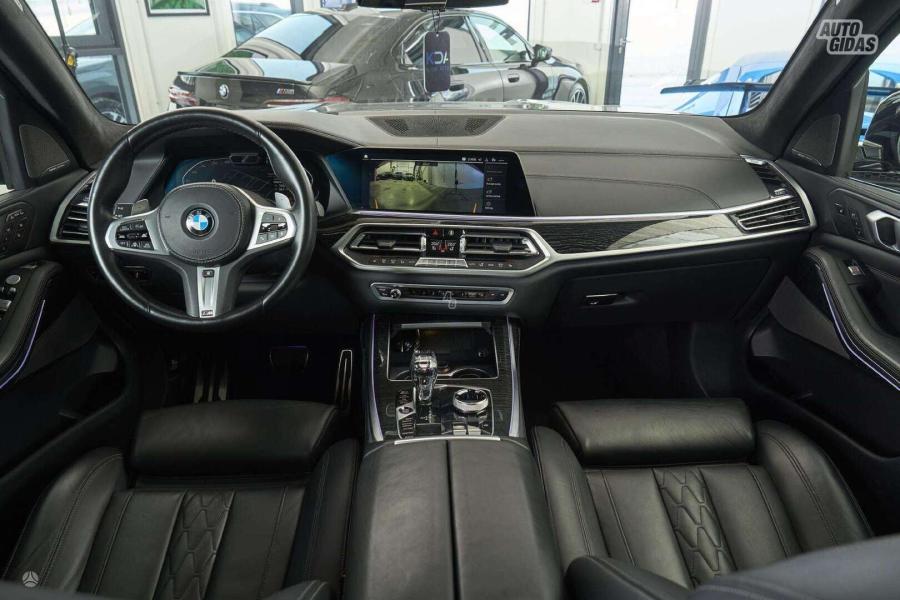 Melns BMW X7 2019 Marijampole, ar dzinēja tilpumu 3.00 L un nobraukumu 191 tūkst. km par 48950 €, foto 12 vietnē AUTOMOTO.COM.LV