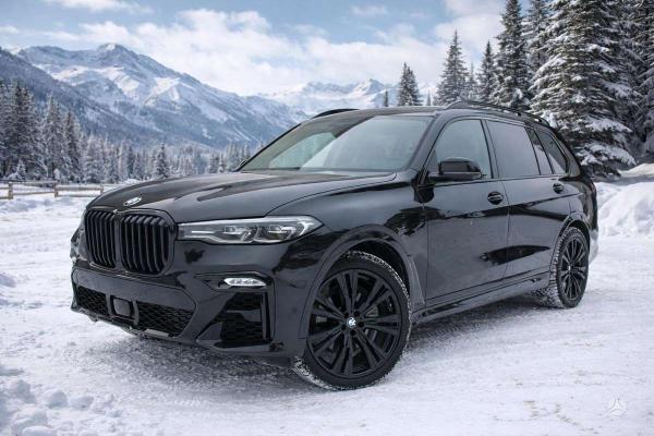 Melns BMW X7 2019 Tallina, ar dzinēja tilpumu 4.40 L un nobraukumu 140 tūkst. km par 50000 €, foto 1 vietnē AUTOMOTO.COM.LV