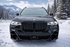 Black BMW X7 2019 in Tallinn, with an engine capacity of 4.40 L and mileage of 140 thousand km for 50000 €, photo 7 on AUTOMOTO.COM.LV