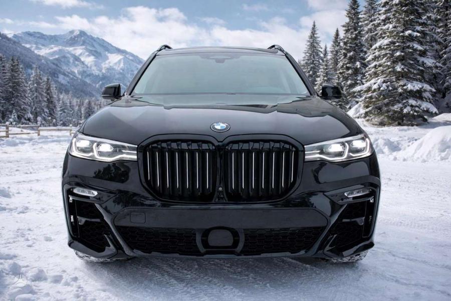 Black BMW X7 2019 in Tallinn, with an engine capacity of 4.40 L and mileage of 140 thousand km for 50000 €, photo 7 on AUTOMOTO.COM.LV