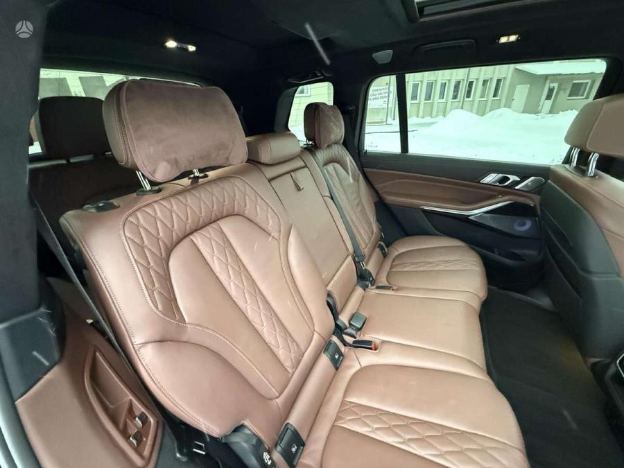 Melns BMW X7 2019 Tauragė, ar dzinēja tilpumu 2.99 L un nobraukumu 180 tūkst. km par 44500 €, foto 14 vietnē AUTOMOTO.COM.LV