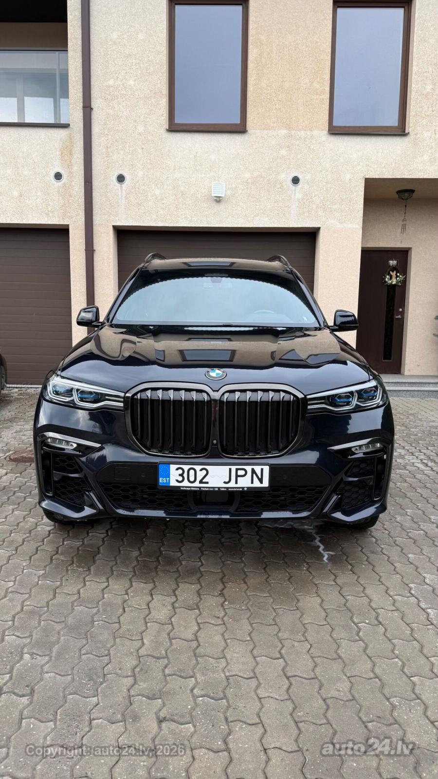 Melns BMW X7 2019 Tallina, ar dzinēja tilpumu 3.00 L un nobraukumu 187 tūkst. km par 53700 €, foto 1 vietnē AUTOMOTO.COM.LV