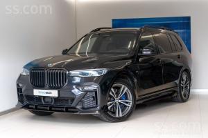 Melns BMW X7 2019 Rīga, ar dzinēja tilpumu 3.00 L un nobraukumu 271 tūkst. km par 43990 €, foto  vietnē AUTOMOTO.COM.LV