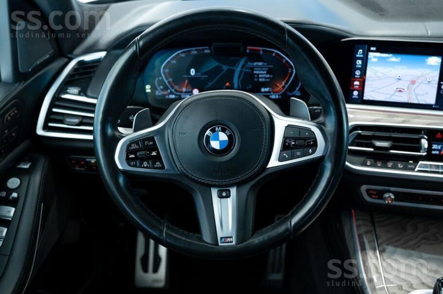 Melns BMW X7 2019 Rīga, ar dzinēja tilpumu 3.00 L un nobraukumu 271 tūkst. km par 43990 €, foto 16 vietnē AUTOMOTO.COM.LV