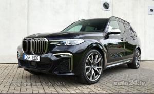 Black BMW X7 2019 in Tartu, with an engine capacity of 3.00 L and mileage of 166 thousand km for 55000 €, photo  on AUTOMOTO.COM.LV