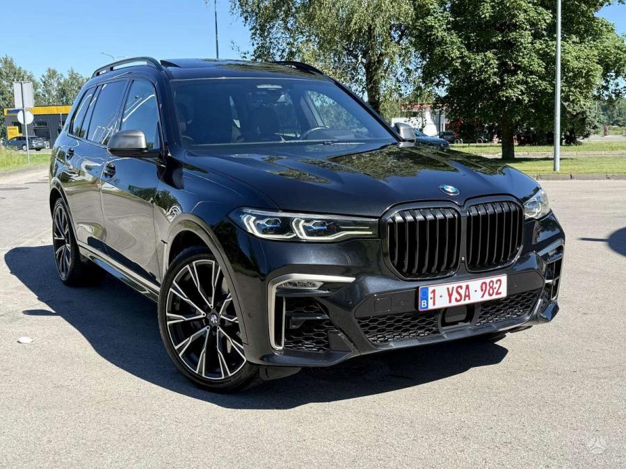 Черный БМВ X7 2019 в Таураге, объемом двигателя 2.99 л и пробегом 190 тыс. км за 41999 €, фото 3 на AUTOMOTO.COM.LV