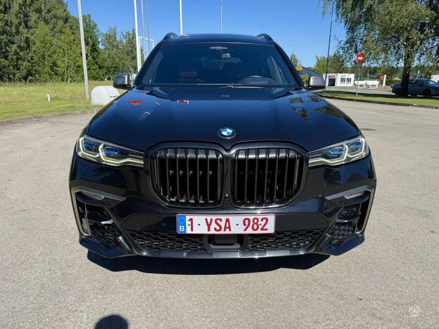 Черный БМВ X7 2019 в Таураге, объемом двигателя 2.99 л и пробегом 190 тыс. км за 41999 €, фото 6 на AUTOMOTO.COM.LV