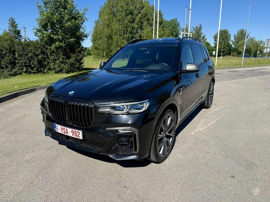 Черный БМВ X7 2019 в Таураге, объемом двигателя 2.99 л и пробегом 190 тыс. км за 41999 €, фото 7 на AUTOMOTO.COM.LV