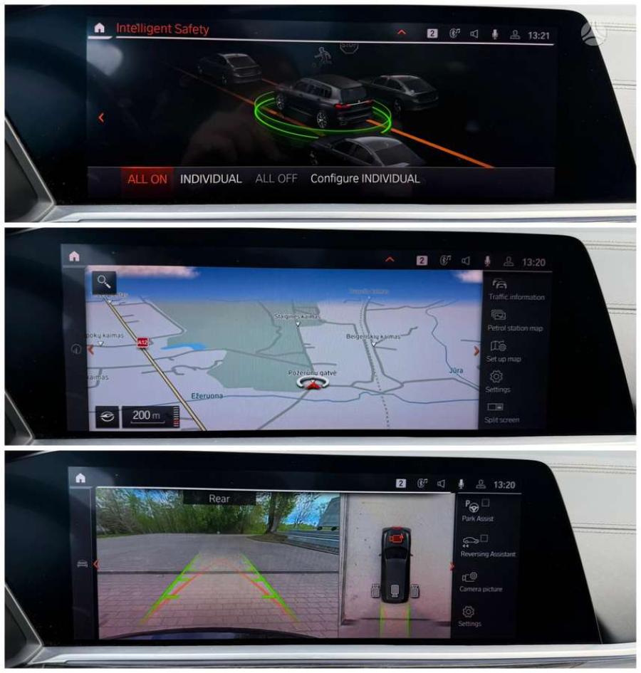 Черный БМВ X7 2019 в Таураге, объемом двигателя 2.99 л и пробегом 190 тыс. км за 41999 €, фото 27 на AUTOMOTO.COM.LV