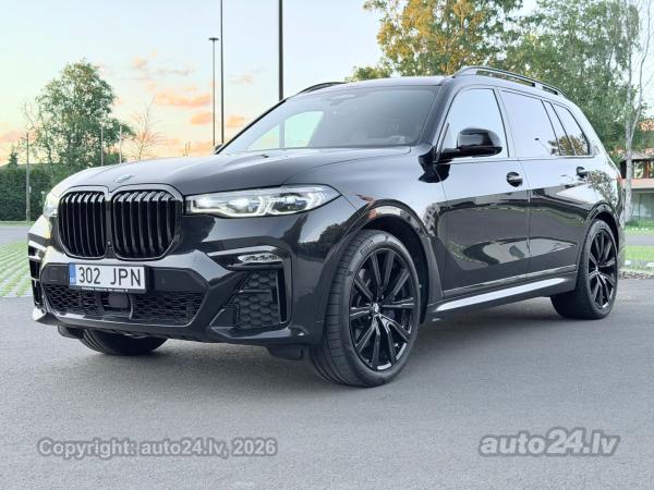Черный БМВ X7 2019 в Таллин, объемом двигателя 3.00 л и пробегом 187 тыс. км за 52900 €, фото 1 на AUTOMOTO.COM.LV