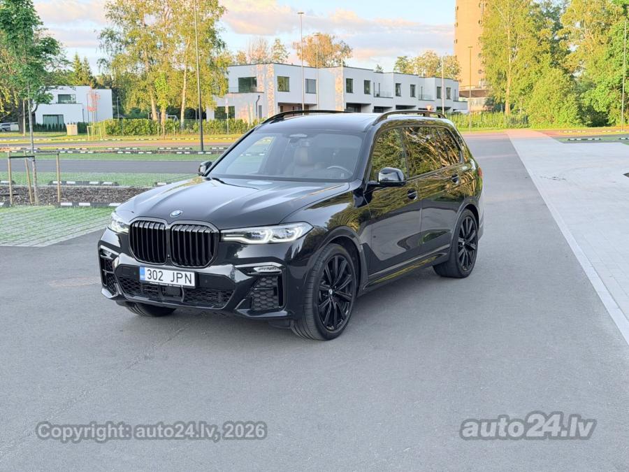 Черный БМВ X7 2019 в Таллин, объемом двигателя 3.00 л и пробегом 187 тыс. км за 52900 €, фото 4 на AUTOMOTO.COM.LV