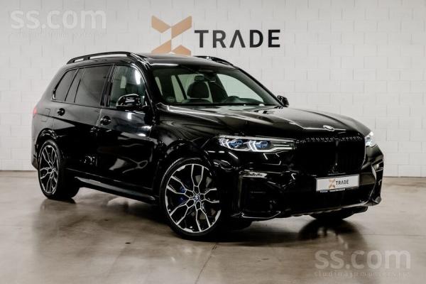 Black BMW X7 2019 in Tallinn, with an engine capacity of 3.00 L and mileage of 157 thousand km for 48000 €, photo 2 on AUTOMOTO.COM.LV