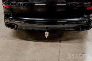 Black BMW X7 2019 in Tallinn, with an engine capacity of 3.00 L and mileage of 157 thousand km for 48000 €, photo 7 on AUTOMOTO.COM.LV