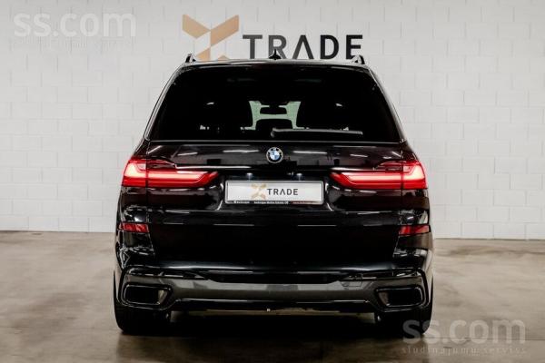 Black BMW X7 2019 in Tallinn, with an engine capacity of 3.00 L and mileage of 157 thousand km for 48000 €, photo 7 on AUTOMOTO.COM.LV
