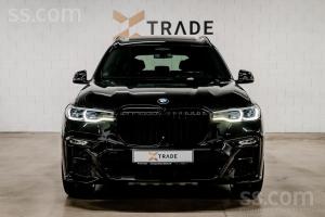 Black BMW X7 2019 in Tallinn, with an engine capacity of 3.00 L and mileage of 157 thousand km for 48000 €, photo 11 on AUTOMOTO.COM.LV