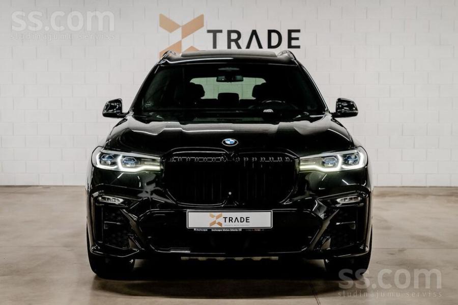 Black BMW X7 2019 in Tallinn, with an engine capacity of 3.00 L and mileage of 157 thousand km for 48000 €, photo 11 on AUTOMOTO.COM.LV