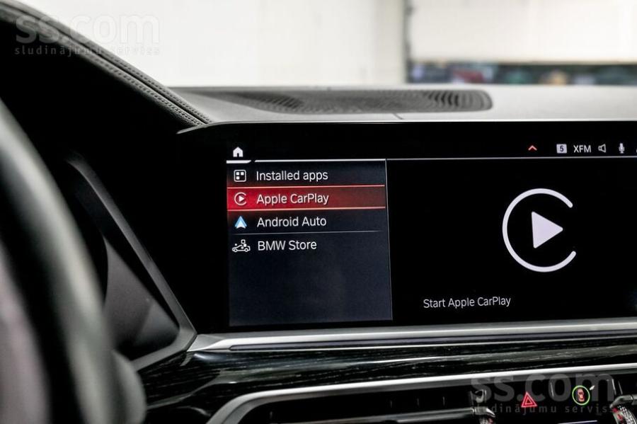 Black BMW X7 2019 in Tallinn, with an engine capacity of 3.00 L and mileage of 157 thousand km for 48000 €, photo 18 on AUTOMOTO.COM.LV