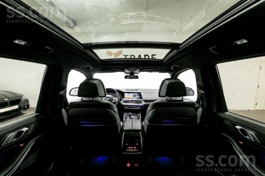 Black BMW X7 2019 in Tallinn, with an engine capacity of 3.00 L and mileage of 157 thousand km for 48000 €, photo 29 on AUTOMOTO.COM.LV