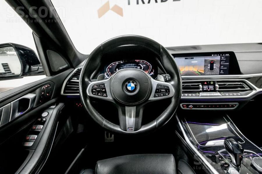 Black BMW X7 2019 in Tallinn, with an engine capacity of 3.00 L and mileage of 157 thousand km for 48000 €, photo 30 on AUTOMOTO.COM.LV