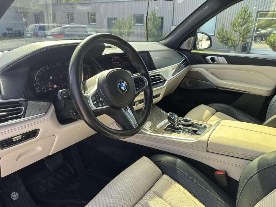 Черный БМВ X7 2019 в Тельшяй, объемом двигателя 2.99 л и пробегом 150 тыс. км за 40500 €, фото 22 на AUTOMOTO.COM.LV