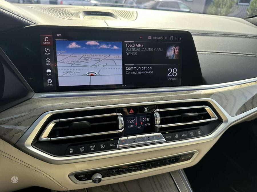 Черный БМВ X7 2019 в Тельшяй, объемом двигателя 2.99 л и пробегом 150 тыс. км за 40500 €, фото 45 на AUTOMOTO.COM.LV