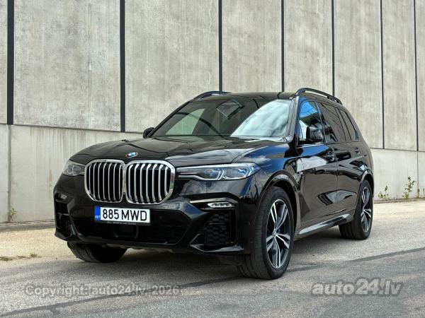 Melns BMW X7 2019 Tartu, ar dzinēja tilpumu 3.00 L un nobraukumu 198 tūkst. km par 46900 €, foto 5 vietnē AUTOMOTO.COM.LV