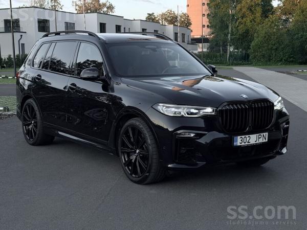 BMW X7 2019 RÄ«ga vietnÄ Melns BMW X7 2019 RÄ«ga, ar dzinÄja tilpumu 3.00 L un nobraukumu 183 tÅ«kst. km par 49900 ā¬, foto 1 vietnÄ AUTOMOTO.COM.LV